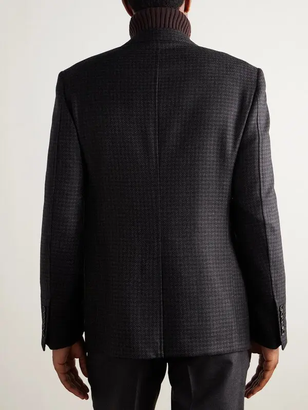 TOM FORD Houndstooth Wool Blazer