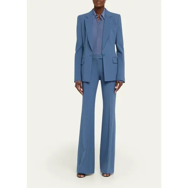 Michael Kors Tailored Single-button Blazer - Amethyst