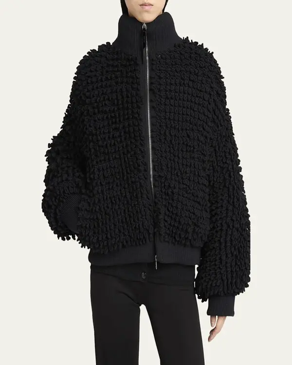 Moncler X Ee Edward Enninful Wool-blend Cardigan