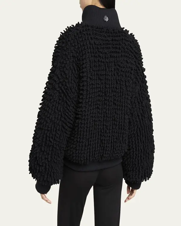 Moncler X Ee Edward Enninful Wool-blend Cardigan