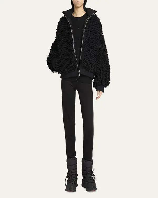 Moncler X Ee Edward Enninful Wool-blend Cardigan