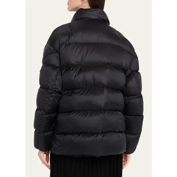 Moncler X Ee72 Edward Enninful Blas Short Down Jacket - Black