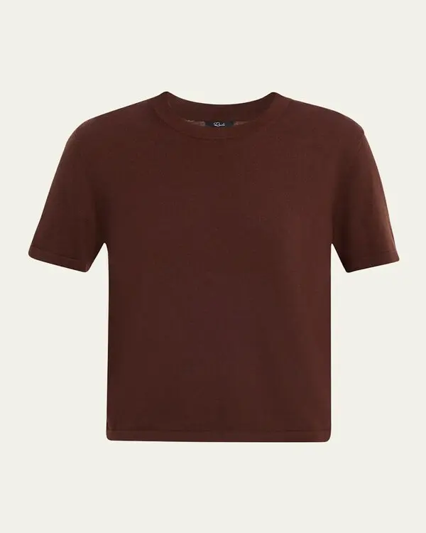 Rails Cashmere-blend T-shirt