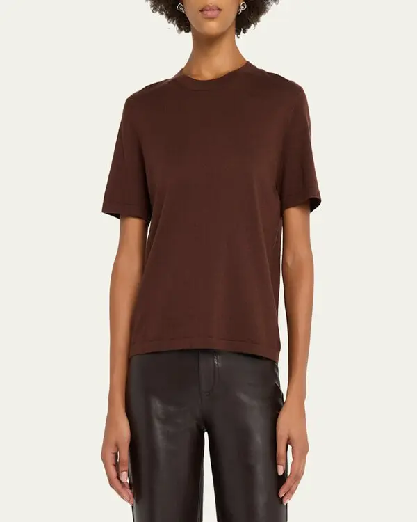 Rails Cashmere-blend T-shirt