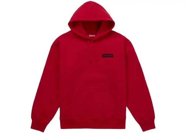 Supreme President Hooded Sweatshirt - Red