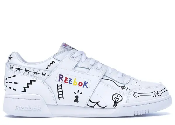 REEBOK Workout Plus Trouble Andrew 3:am - White/black/primal Red