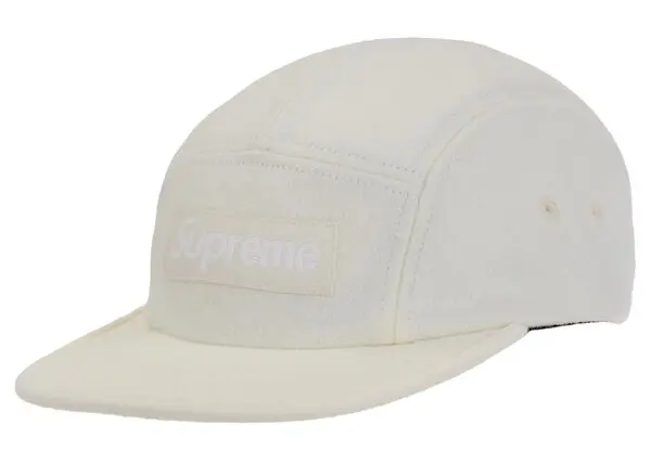 Supreme Wool Camp Cap - White