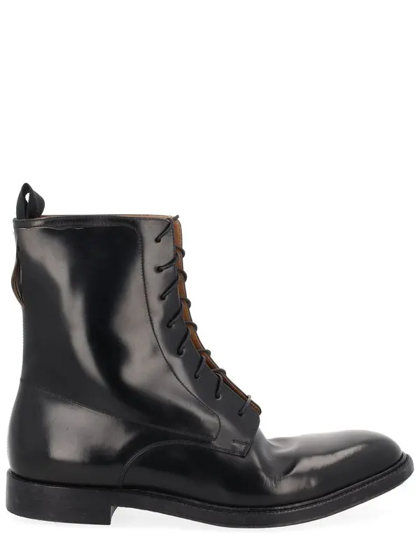 MAISON MARGIELA Lace-up Leather Boots
