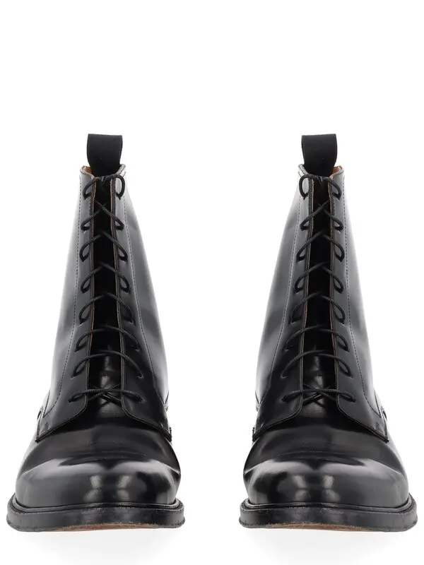 MAISON MARGIELA Lace-up Leather Boots