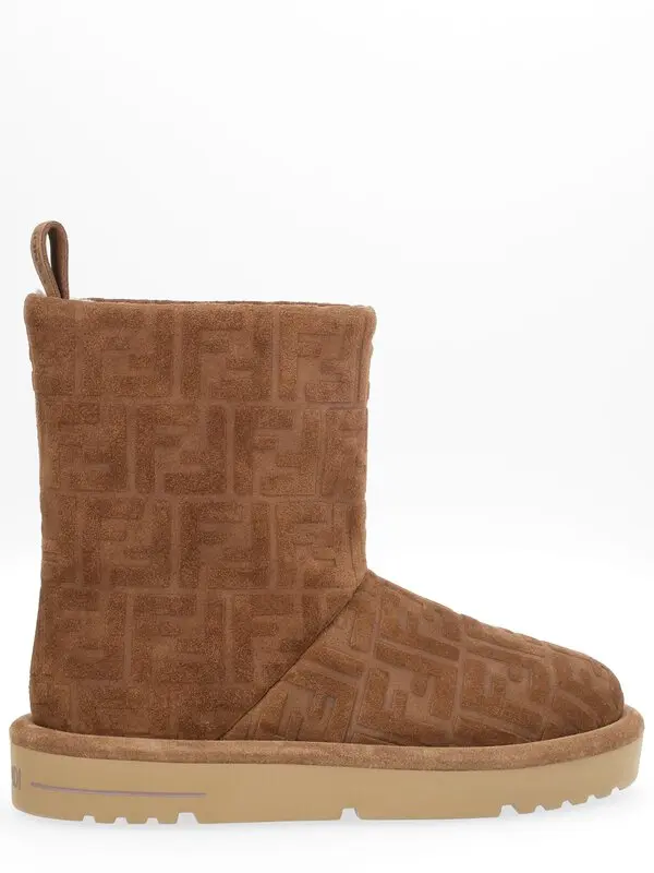 Fendi Apres Chic Boots - Brown