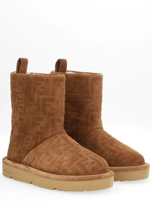Fendi Apres Chic Boots - Brown
