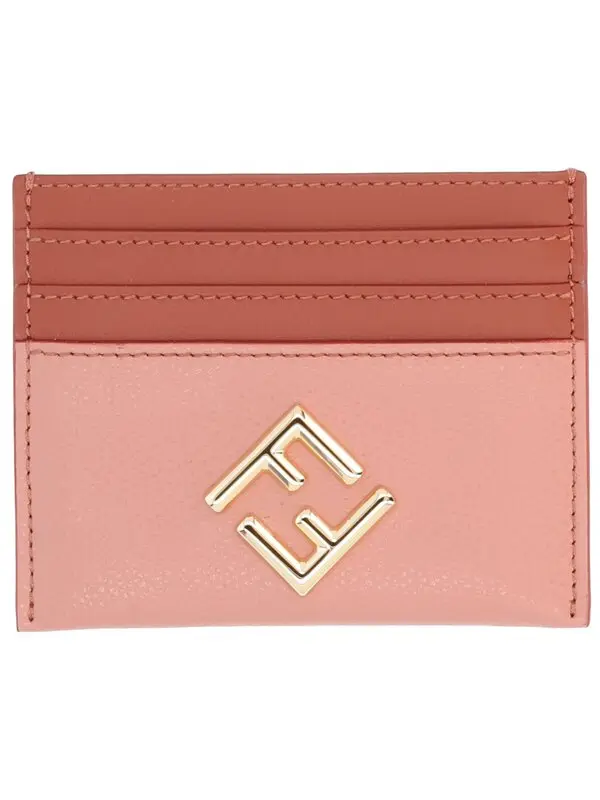 Fendi Card Holder "baguette - Pink