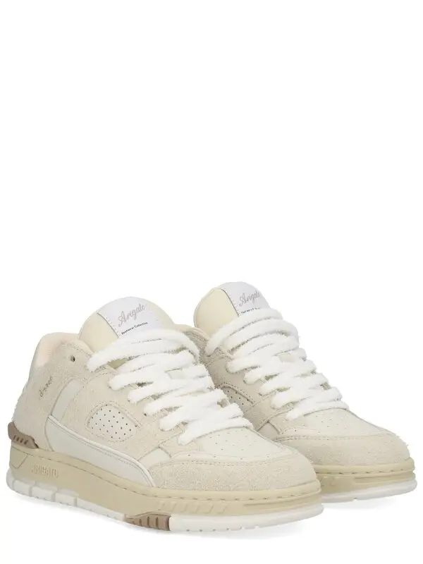 Axel Arigato Area Lo Fluffy Sneakers - Beige