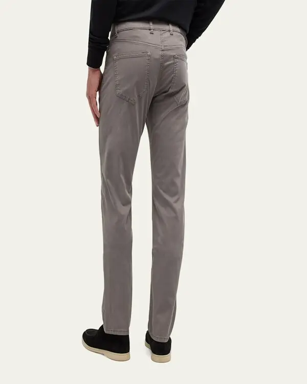 Peter Millar Wayfare 5-pocket Stretch Denim Pants - Mdblue