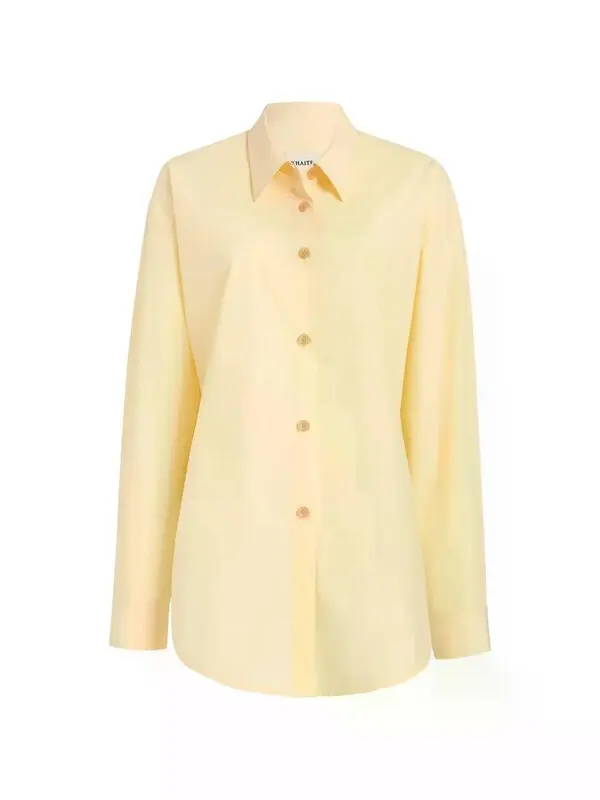 Khaite Goya Shirt - Yellow