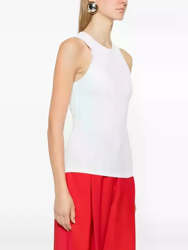 Victoria Beckham Ribbed Tank Top