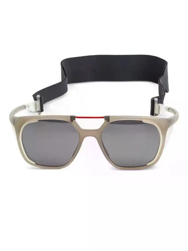 Tag Heuer Geometric-frame Sunglasses - Grey