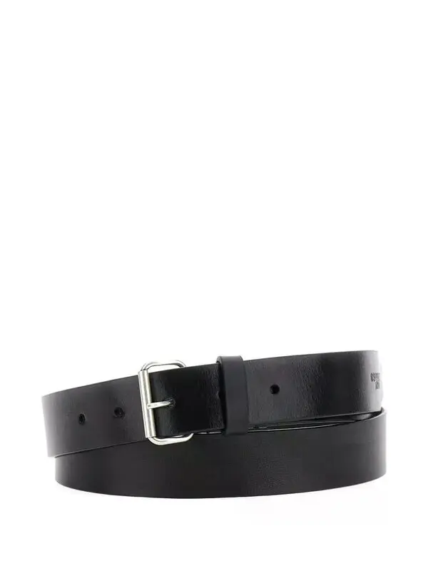 Dsquared2 X Magliano Buckled Leather Belt - Black