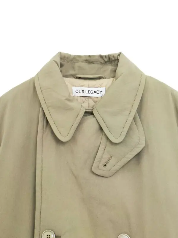 Our Legacy Double-breasted Belted Coat