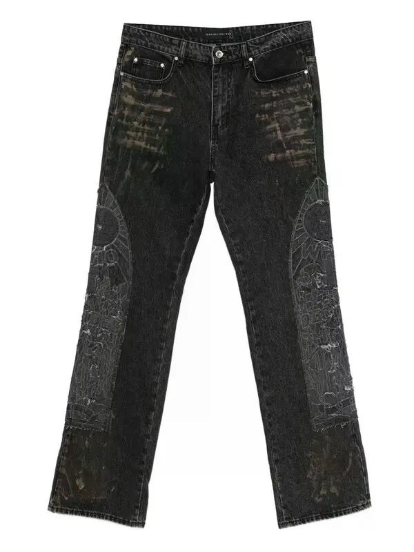 WHO DECIDES WAR BY EV BRAVADO Mechanic Straight Jeans
