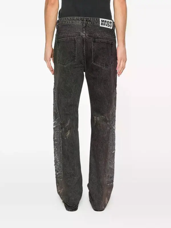 WHO DECIDES WAR BY EV BRAVADO Mechanic Straight Jeans