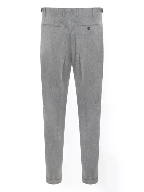 BERWICH Button-fastening Pleated Trousers
