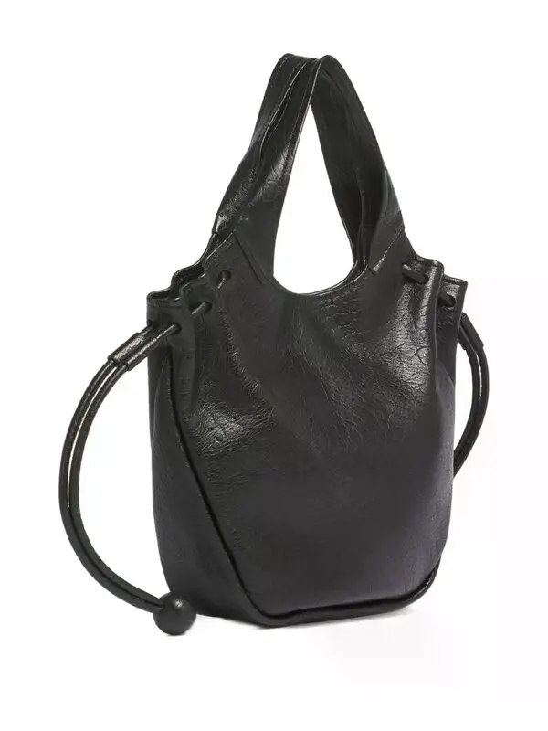Marni Grained Leather Tote Bag