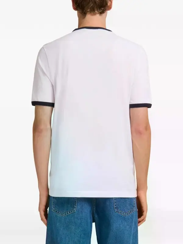 Marni Contrast-trim Crew-neck T-shirt