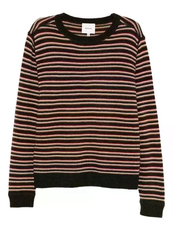 REFORMATION Striped Cashmere Jumper