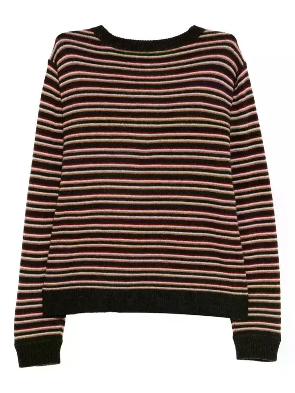 REFORMATION Striped Cashmere Jumper