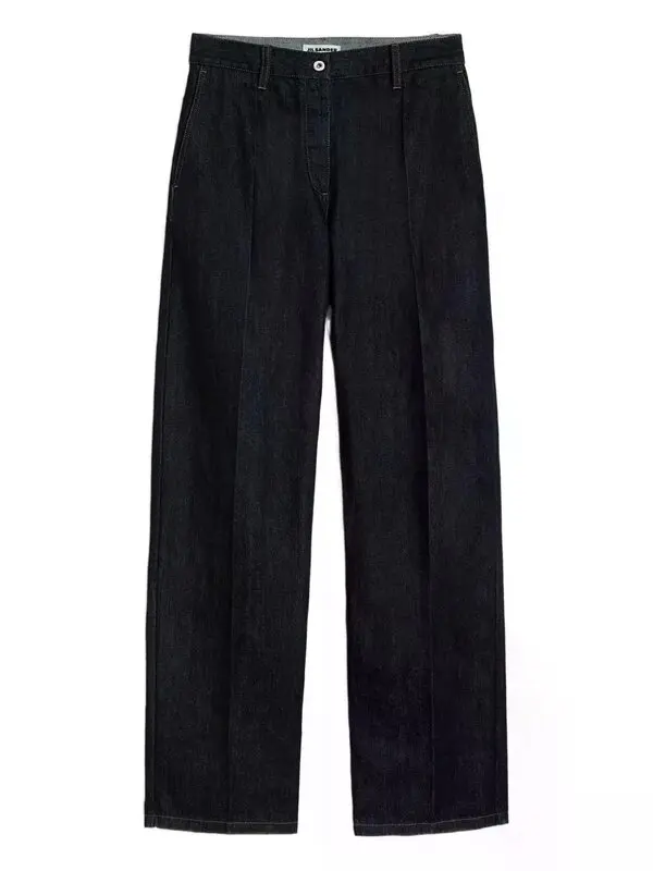 JIL SANDER Button-fly Flared Jeans