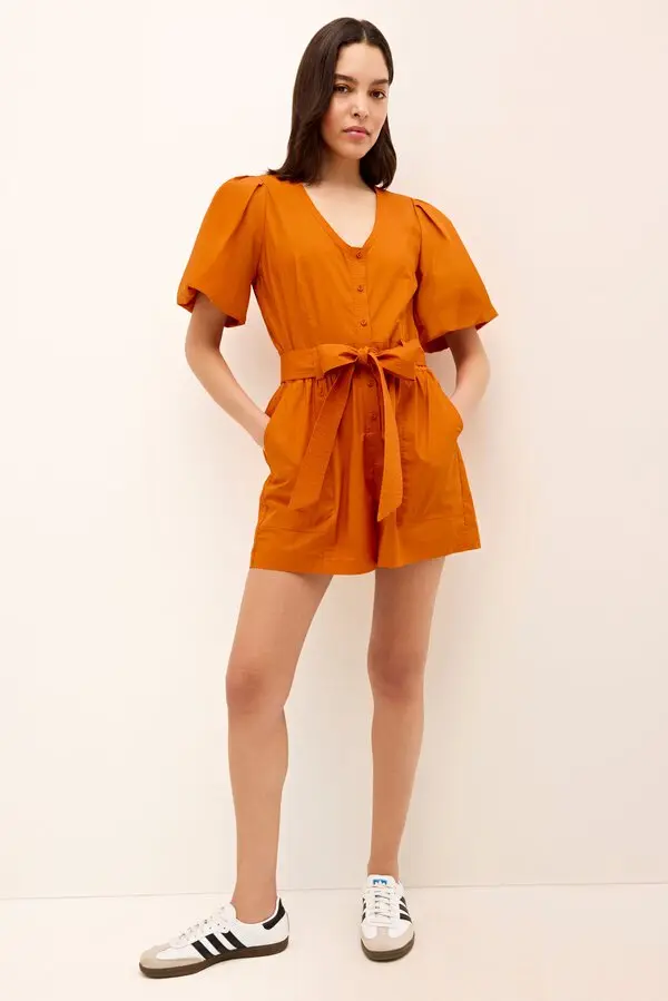 MARIE OLIVER Devin Romper - Autumn