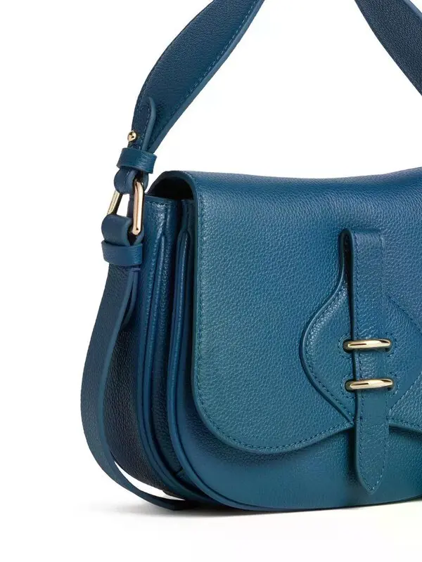 COCCINELLE Mavery Buckle Shoulder Bag - Blue