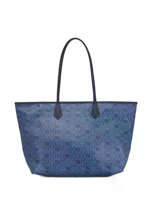 Moreau Medium Saint Tropez Monogram Tote Bag - Blue