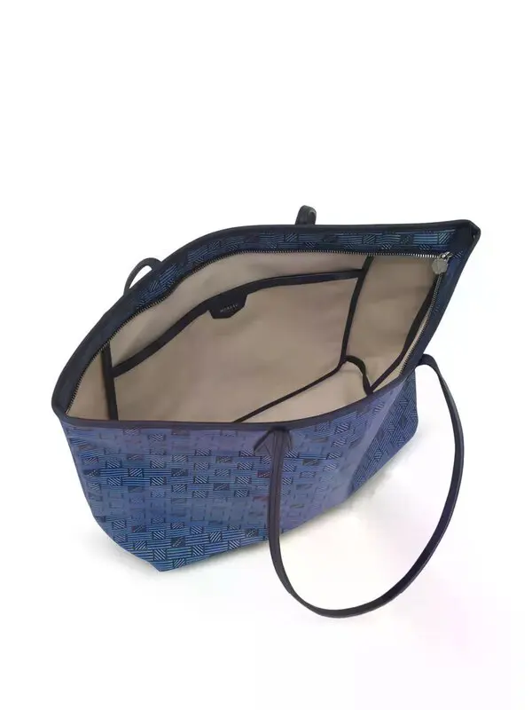 Moreau Medium Saint Tropez Monogram Tote Bag - Blue