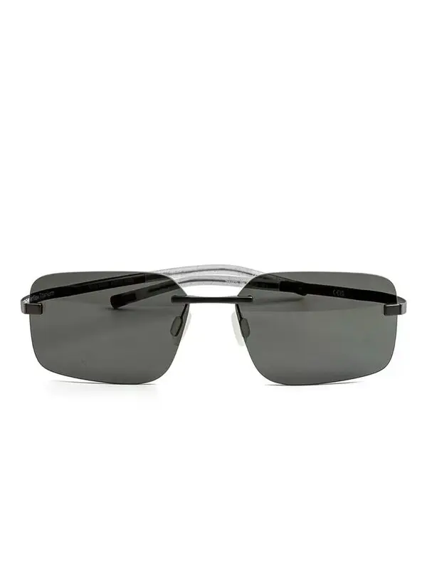 Tag Heuer Rectangle-frame Sunglasses
