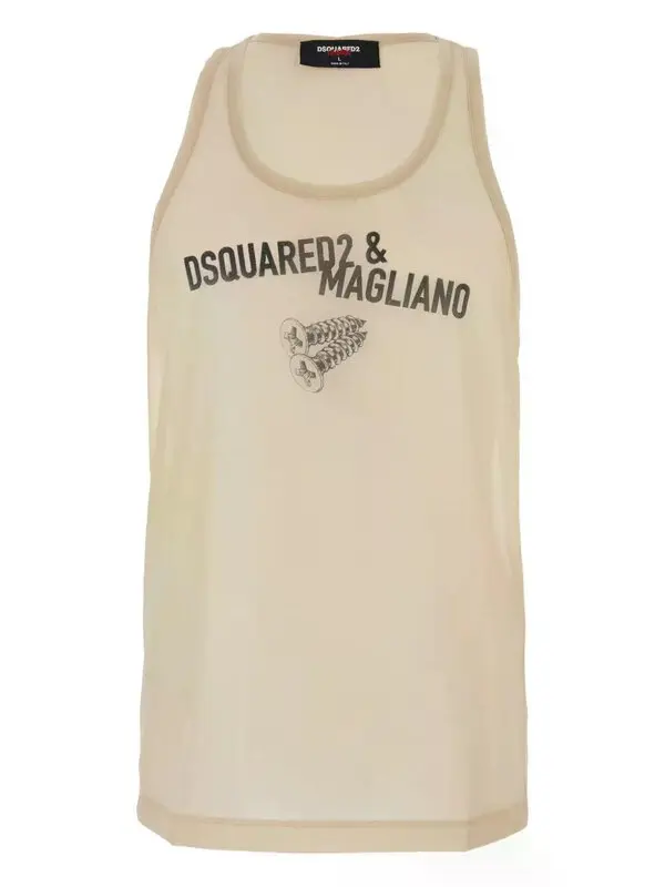 Dsquared2 X Magliano Sleeveless Top