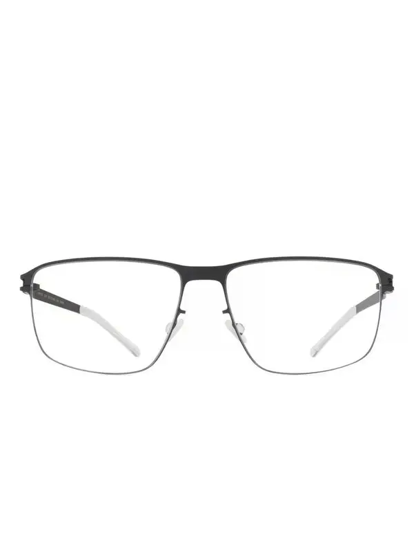 Mykita Geometric Eyeglasses - Black