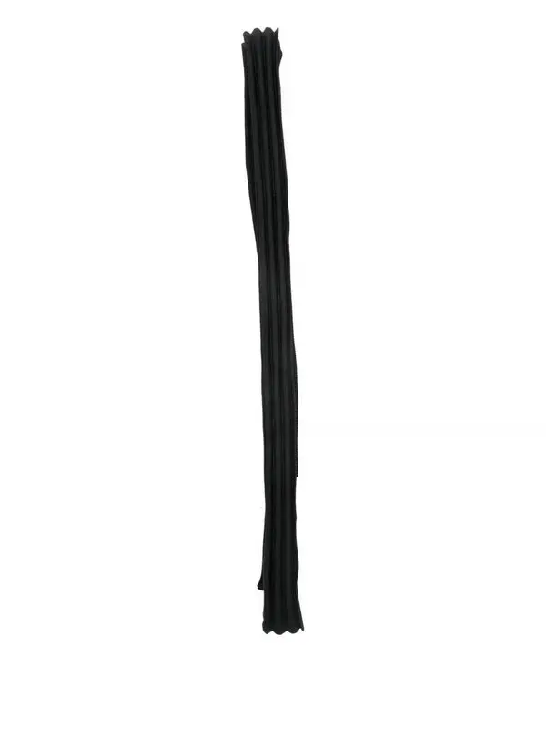 Issey Miyake Pleated Tie - Black | Editorialist