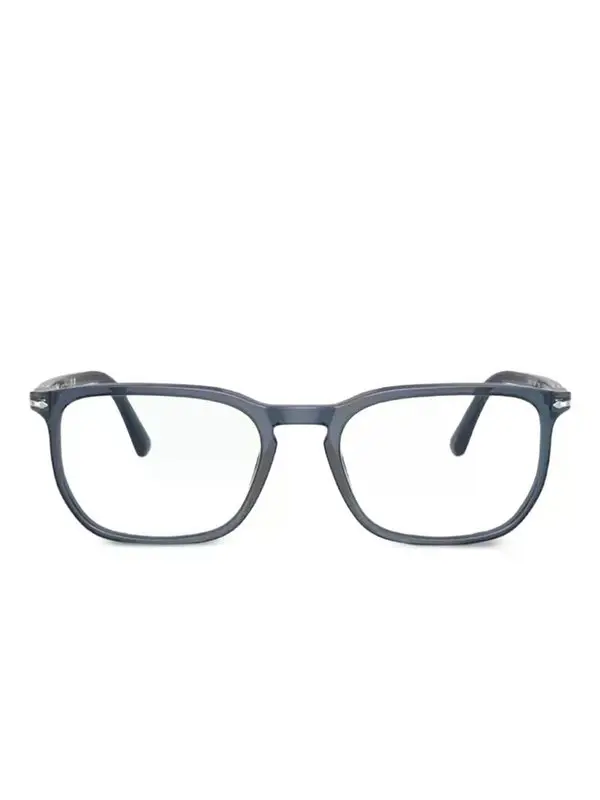 Persol Po3339v Rectangle Eyeglasses - Blue