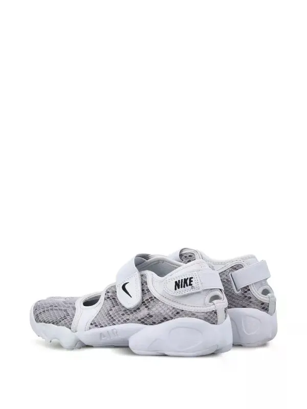 Nike Air Rift Snake-effect Sneakers - Grey