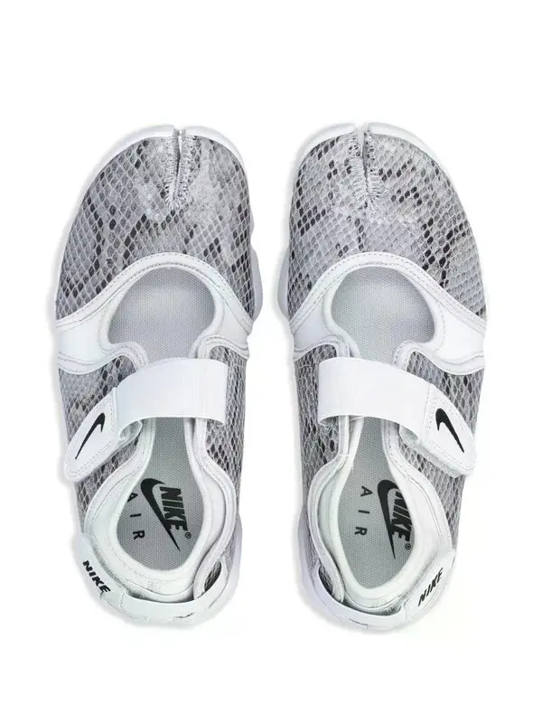Nike Air Rift Snake-effect Sneakers - Grey