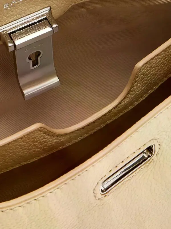 Bally Mini Bag With Top Handle And Shoulder Strap
