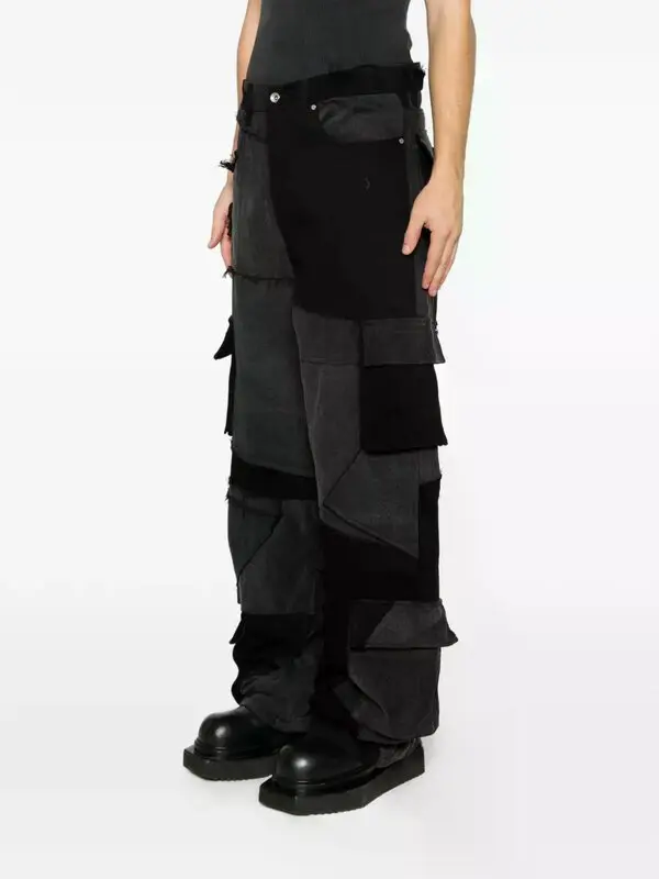 WHO DECIDES WAR Panelled Denim