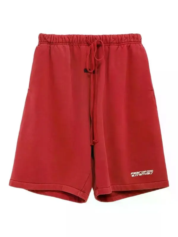Fear Of God Drawstring-fastening Track Shorts - Red