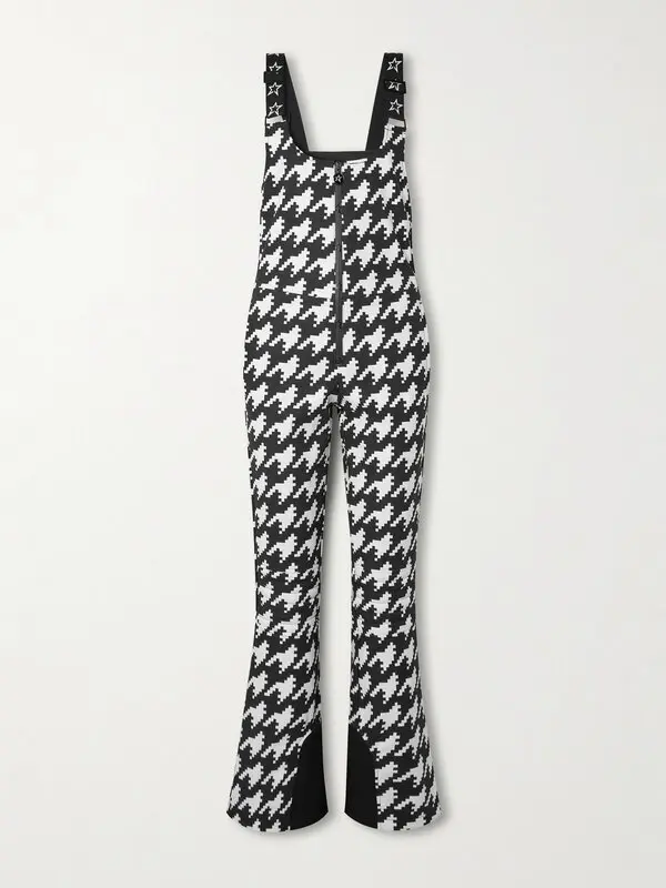 Perfect Moment Jg Houndstooth Ski Salopettes