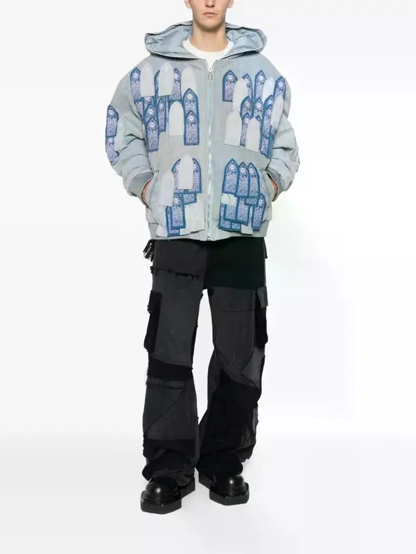 WHO DECIDES WAR Fly Away Work Jacket - Blue