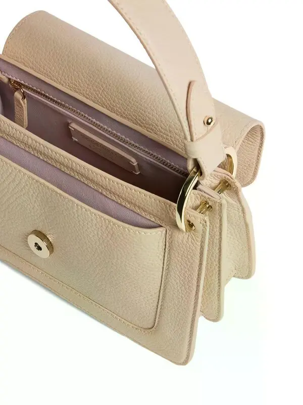 COCCINELLE Small C-me Logo Shoulder Bag - Neutrals