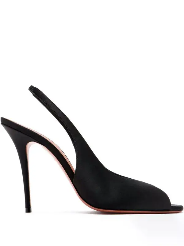 Amina Muaddi Kristina Slingback Pumps