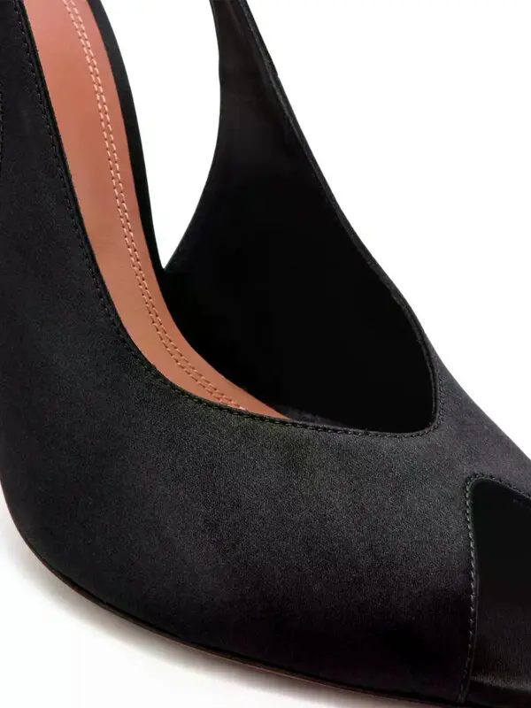 Amina Muaddi Kristina Slingback Pumps